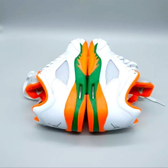 Nike | Shoes | Nike Air Jordan 5 Retro Miami Hurricane | Poshmark